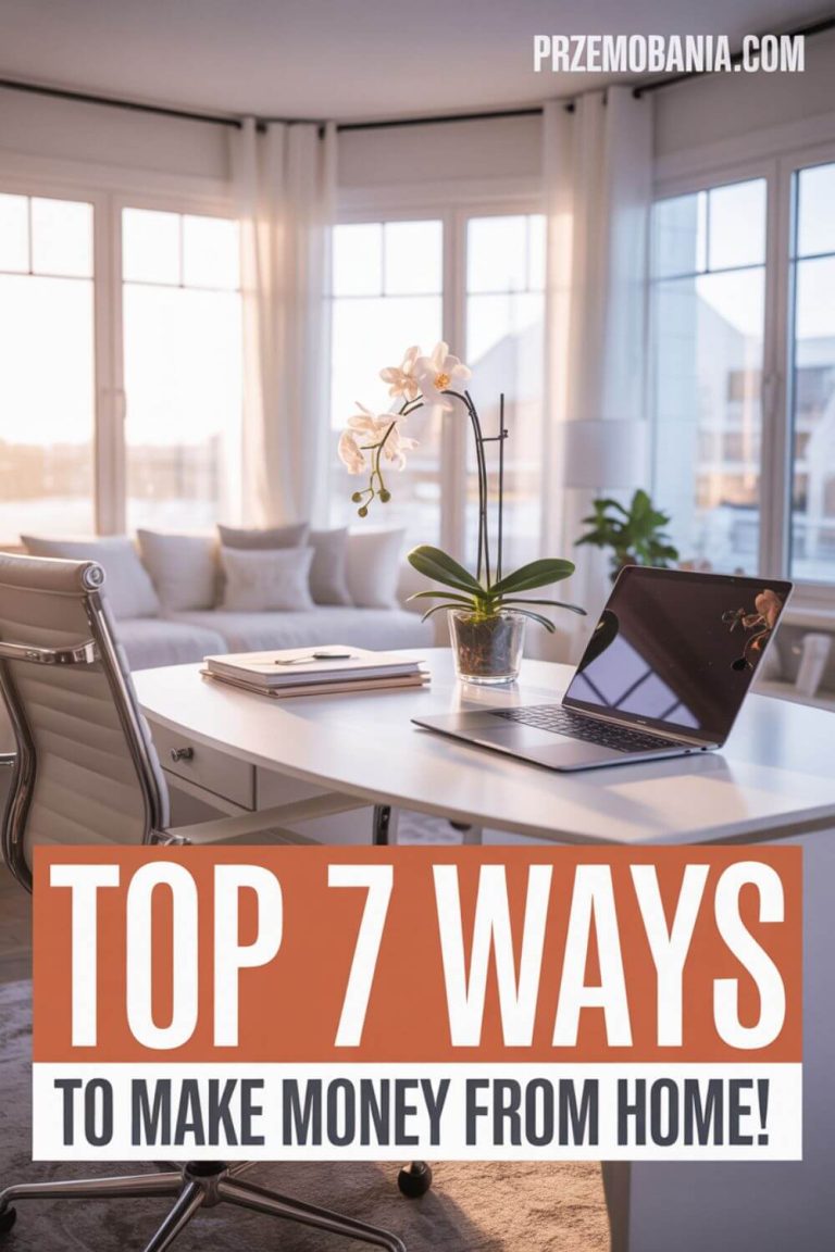 Top 7 Ways to Make Money from Home