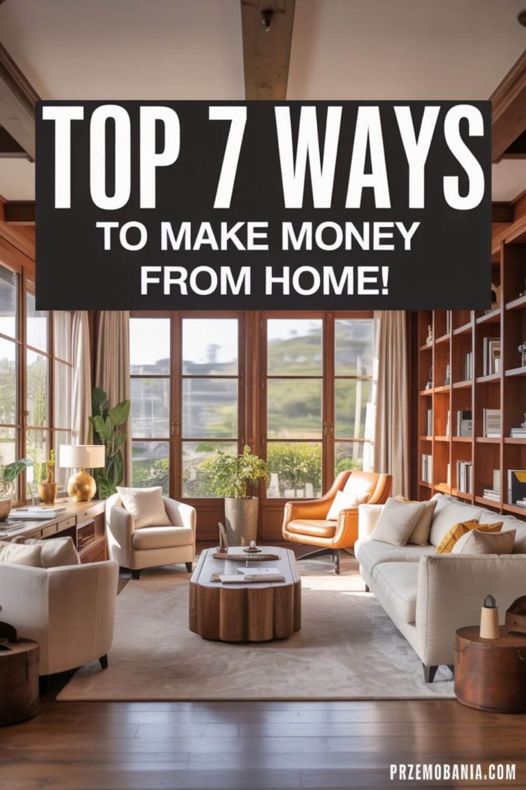 Top 7 Ways to Make Money from Home