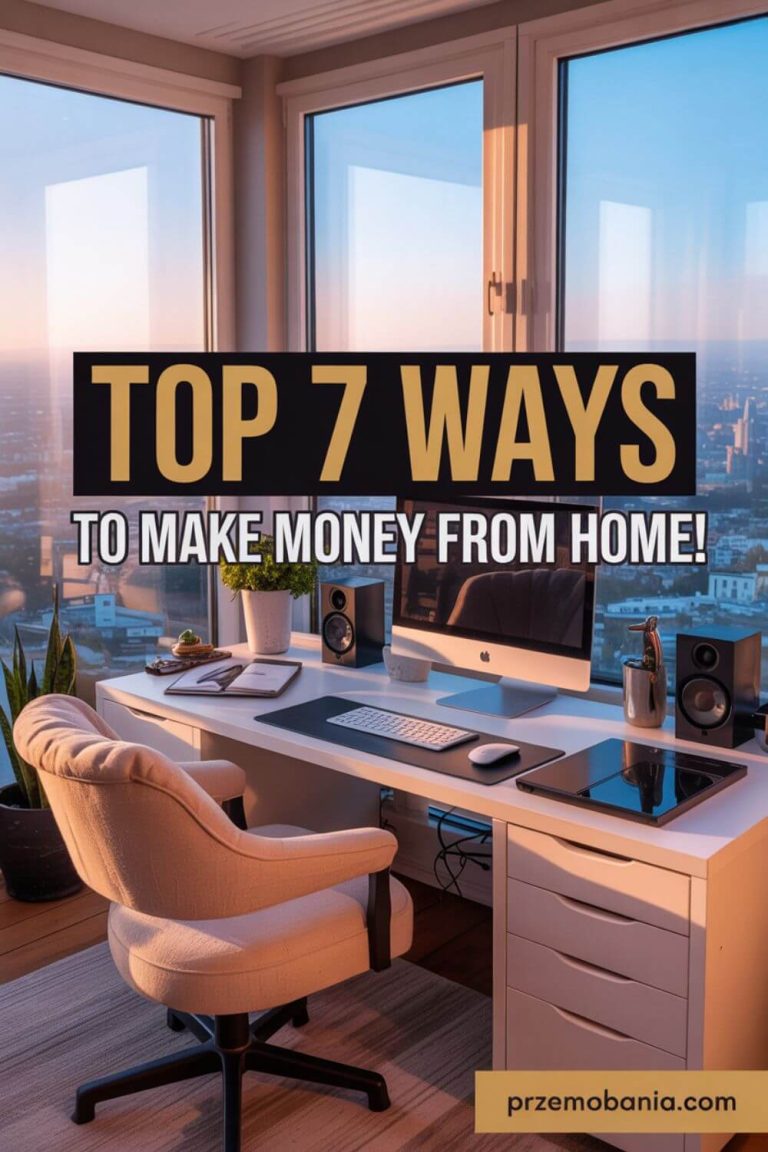 Top 7 Ways to Make Money from Home