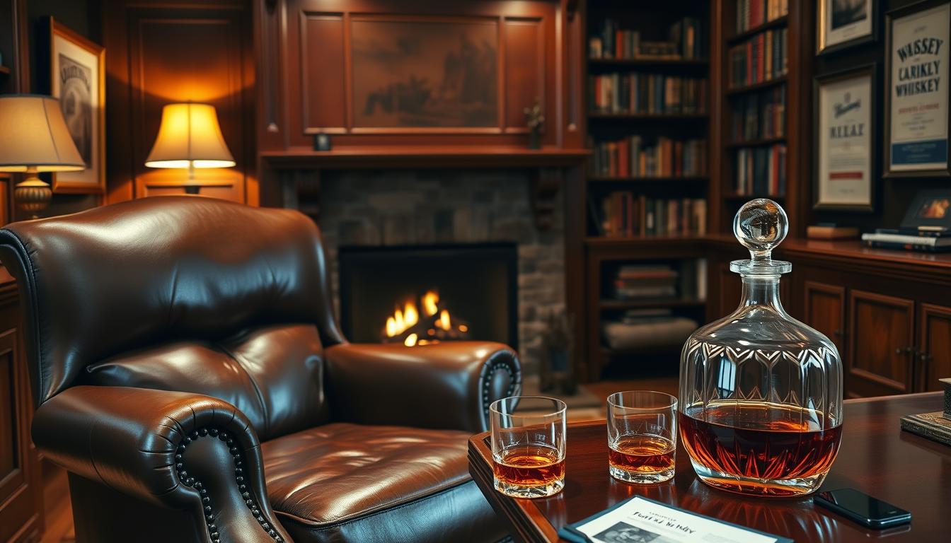 Whiskey & Bourbon Theme Office