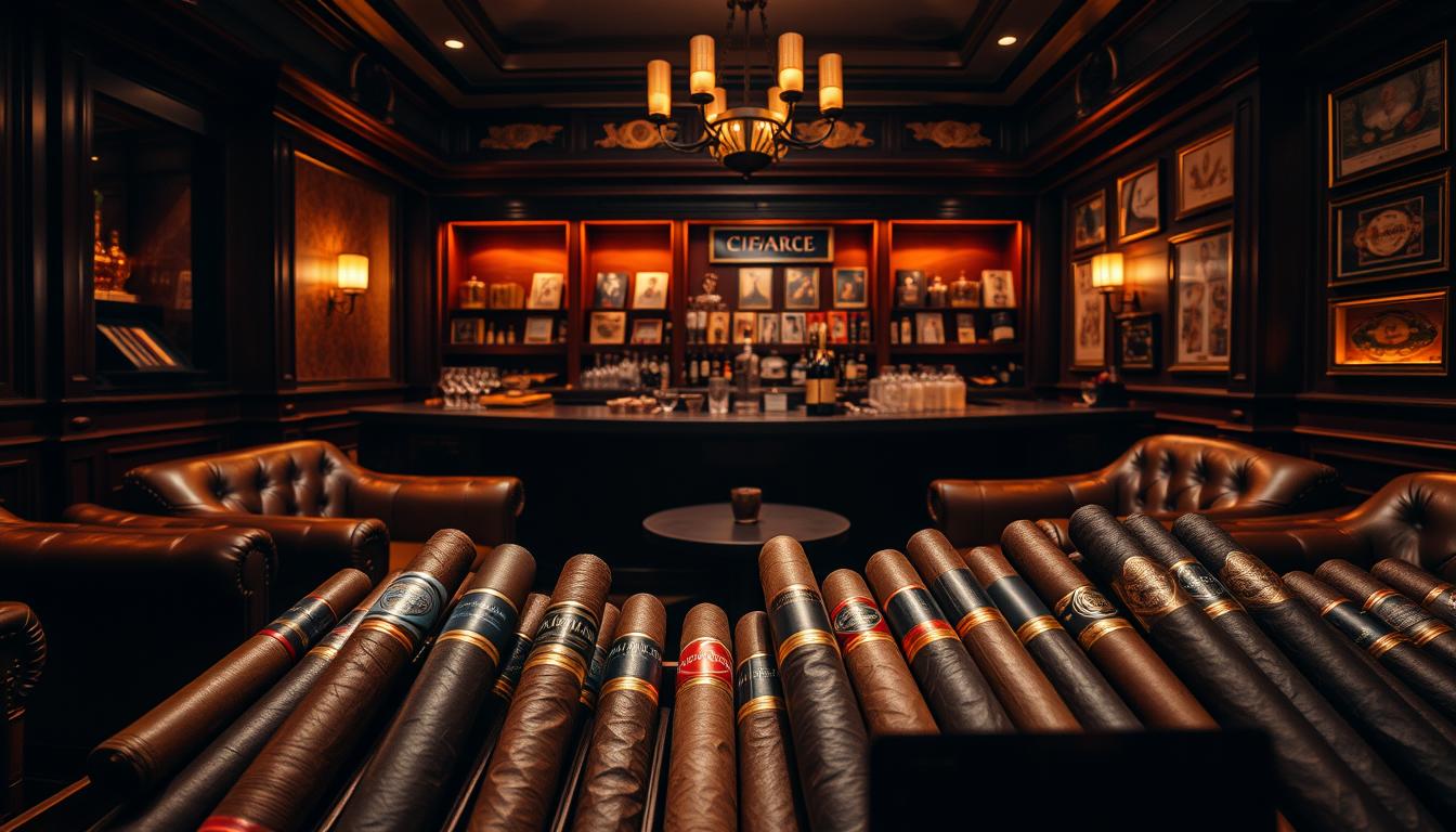 Luxury Cigar Lounge Office