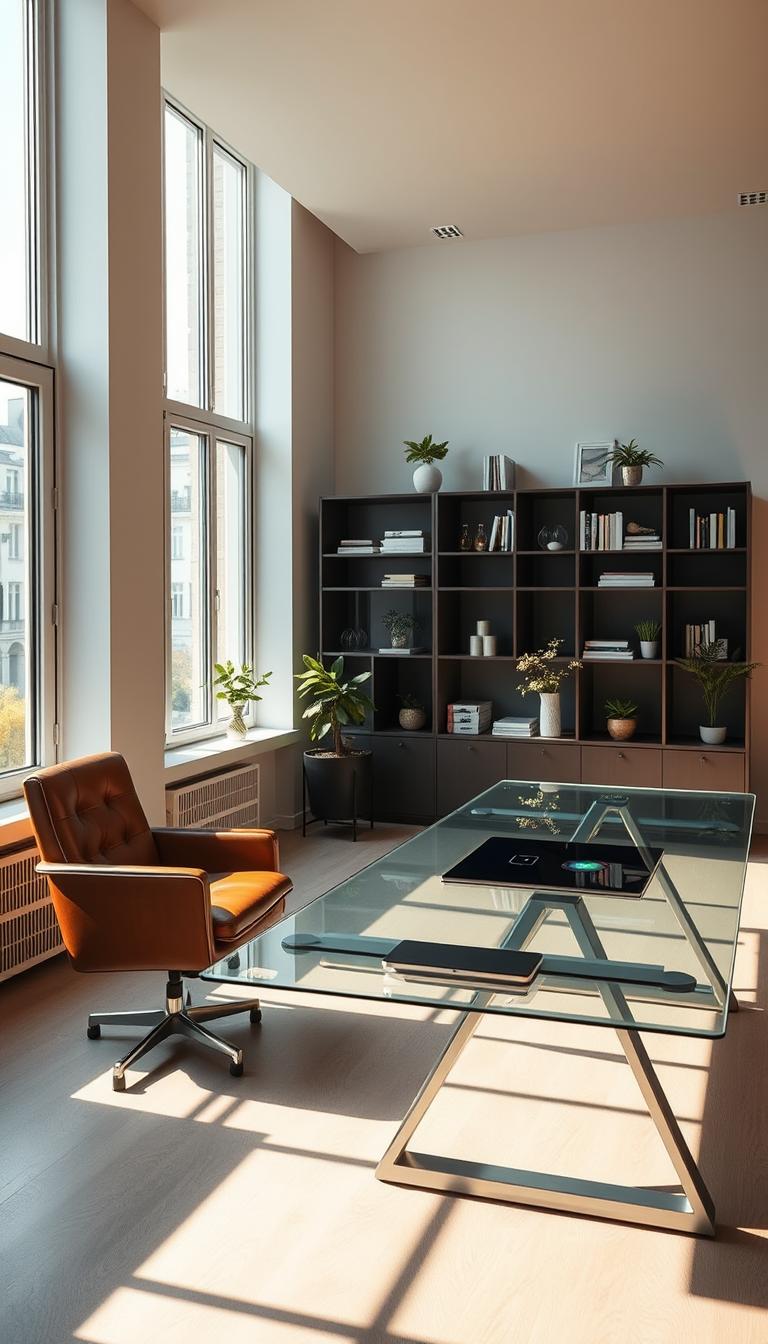 Parisian Chic Office