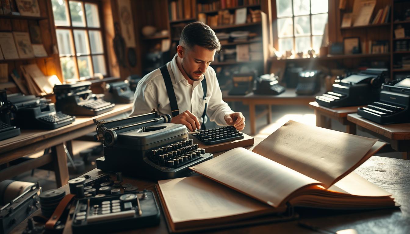 Vintage Typewriter Office
