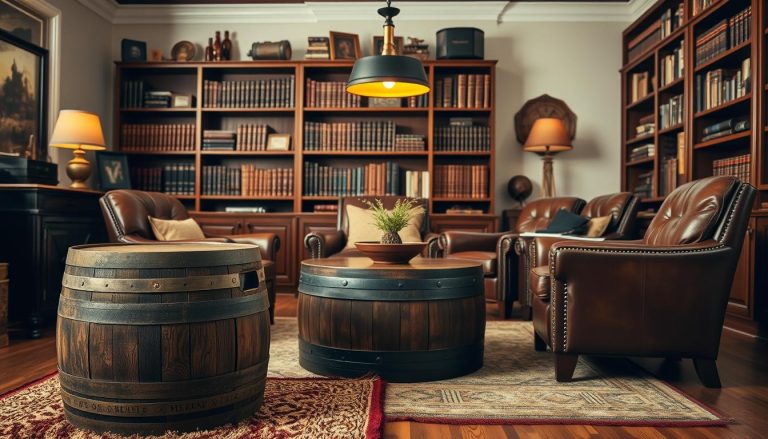 Whiskey & Bourbon Theme Office