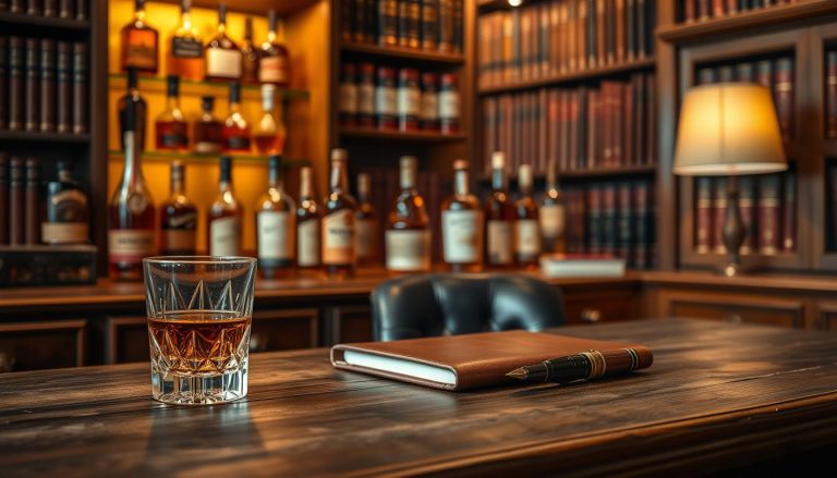 Whiskey & Bourbon Theme Office