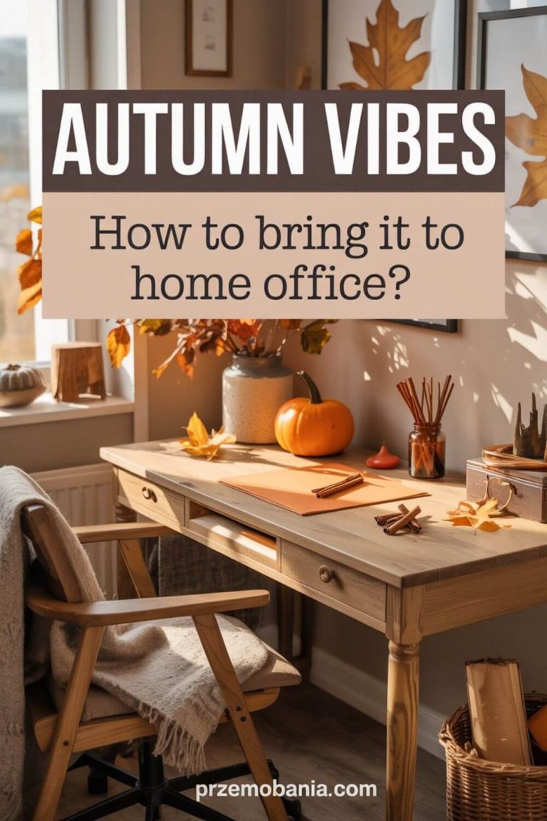 How to Bring Autumn Vibes to Your Home Office?
