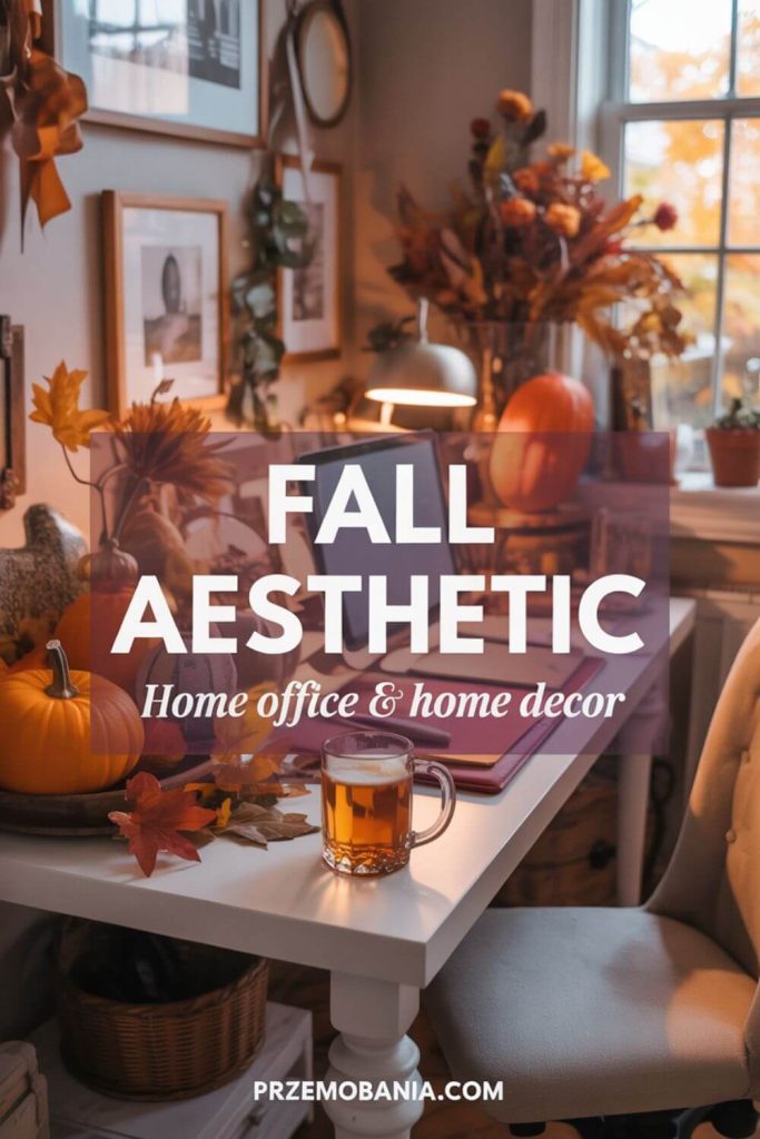 49 Cozy Fall Aesthetic Ideas for Autumn Home Office