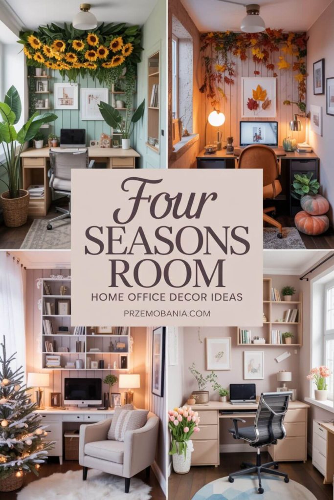 Four Season Room Ideas for Your Home Office Decor - Przemo Bania