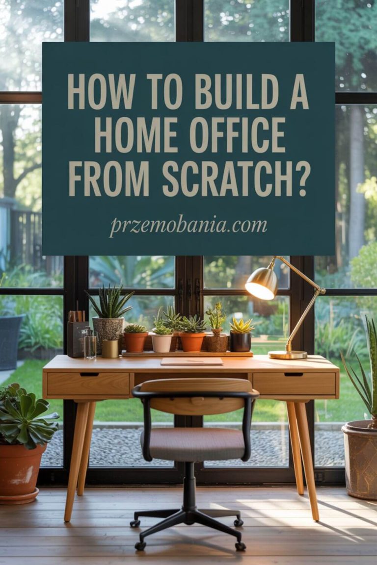How to Build a Home Office from Scratch?