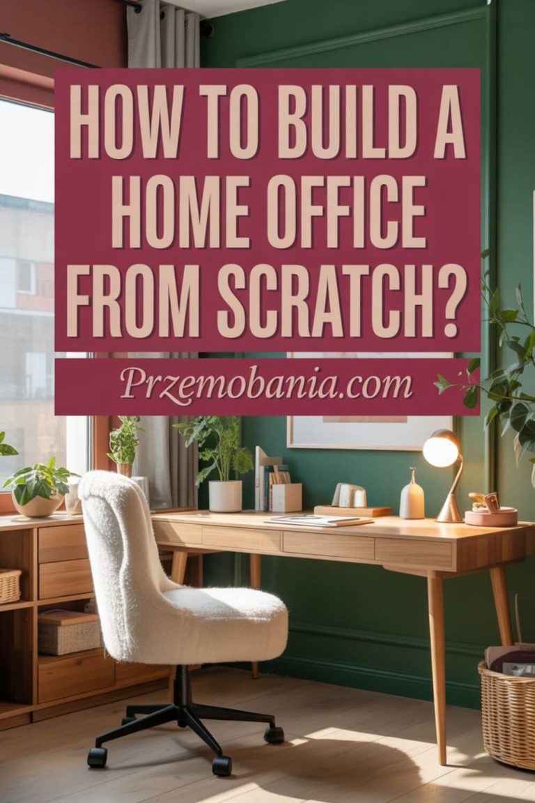 How to Build a Home Office from Scratch?