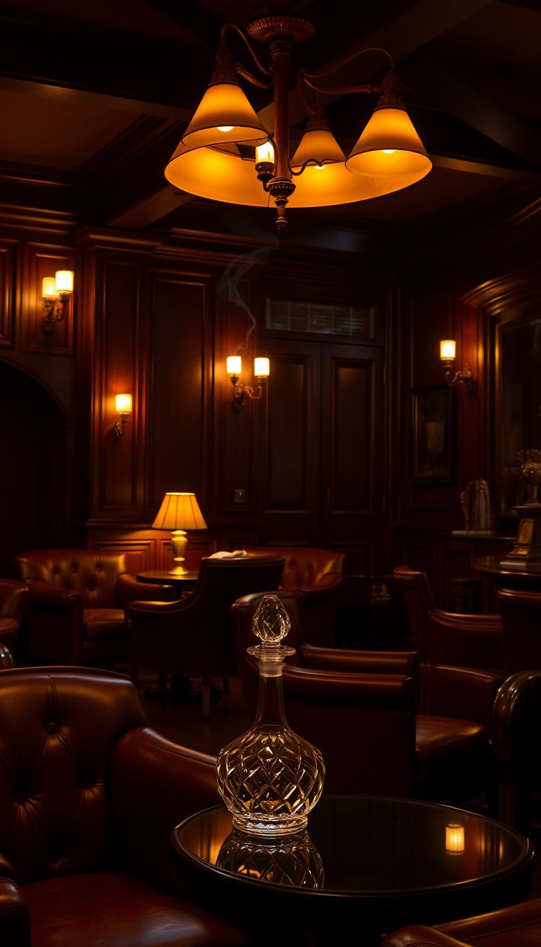 Luxury Cigar Lounge Office