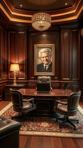 49 Home Office Color Schemes Featuring a Brown Aesthetic